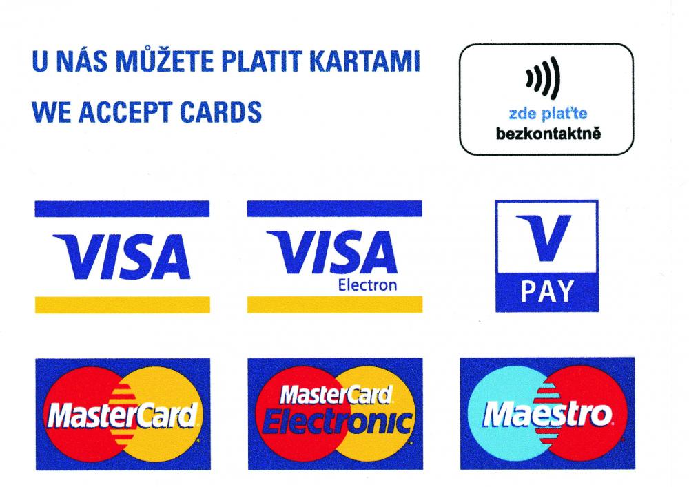 Platba za jeřábnické práce platební kartou